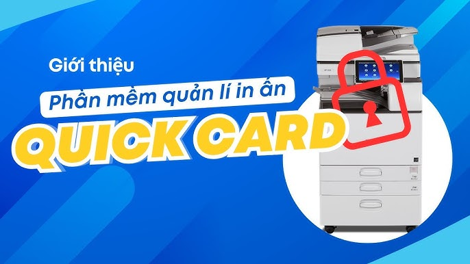 Hướng dẫn sử dụng Quick Card máy photocopy Ricoh hiệu quả