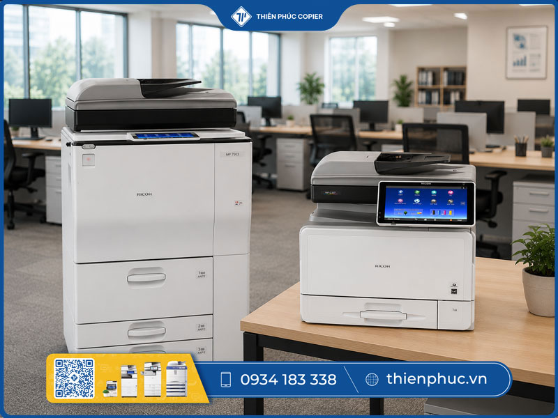 Lợi ích thuê máy photocopy Ricoh tại Thiên Phúc Copier